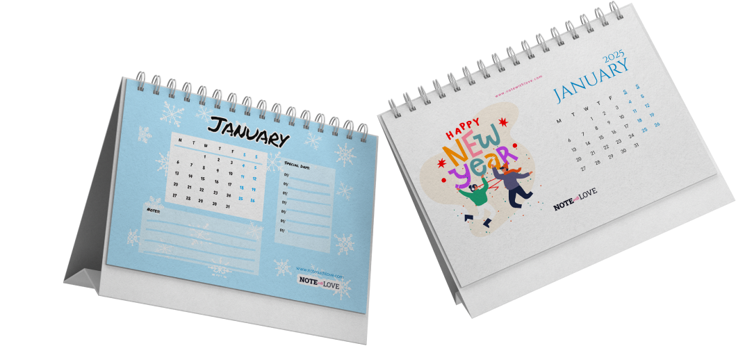 Stay on Top of 2025 – Grab Your Printable Calendar Today! - Note With Love